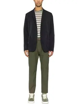 Herno Textured Two-button Blazer - Blue
