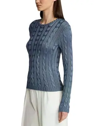 Ralph Lauren Cable-knit Sweater - Blue