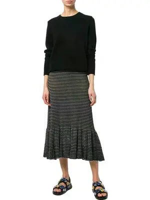 Chinti & Parker Cashmere Boxy Sweater - Black