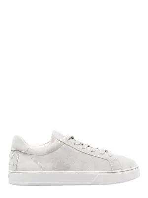 TOD'S Tod's Suede Lace-Up Sneakers Grey