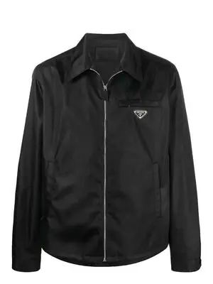 Prada Re-nylon Blouson Jacket - Black