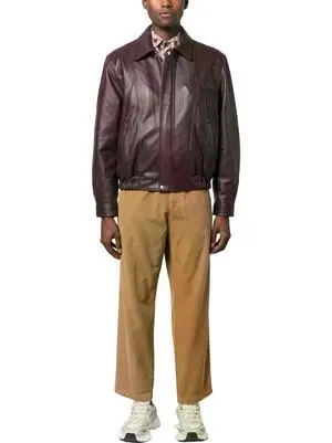 RANRA Corduroy Straight-leg Trousers - Neutrals