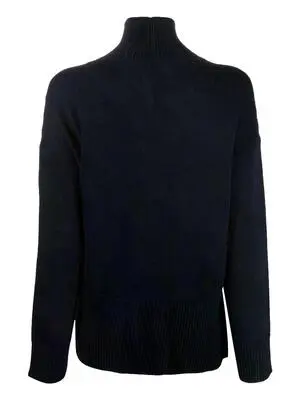 DONDUP Roll-neck Knitted Jumper - Blue