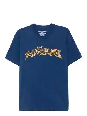 MAHARISHI 1489 Muay Thai Tiger Dragon T-shirt - Blue