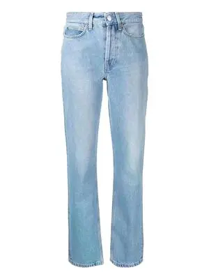 WON HUNDRED Straight-leg Organic Cotton Jeans - Blue