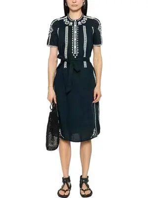 Zadig&Voltaire Rigy Midi Dress - Blue