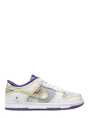 Nike X Union Dunk Low Passport Pack Court Purple Sneakers - Grey