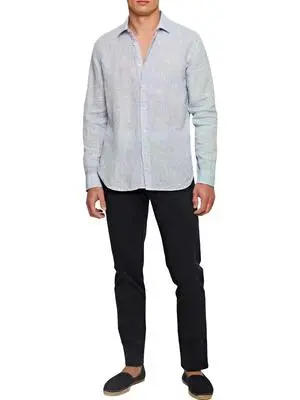 Orlebar Brown Fallon Tailored Stretch-cotton Trousers - Blue