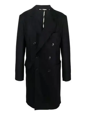 VIVIENNE WESTWOOD Double-breasted Wool Coat - Blue
