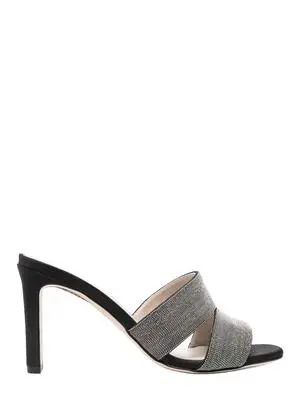 Fabiana Filippi Embellished High Heel Sandals - Silver