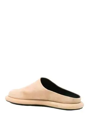 Officine Creative Slip-on Suede Mules - Neutrals