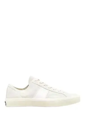 TOM FORD TOM FORD Lace-Up Paneled Sneakers Neutrals