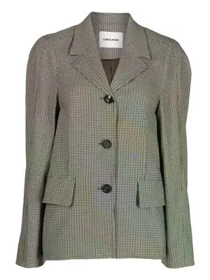 LOW CLASSIC Oversized Check Blazer - Multicolour