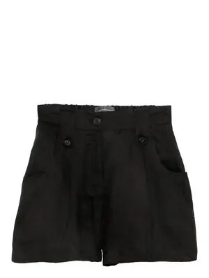Lorena Antoniazzi Ramie Shorts - Black