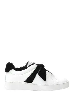ALEXANDRE BIRMAN Alexandre Birman Shearling Trimmed Sneakers