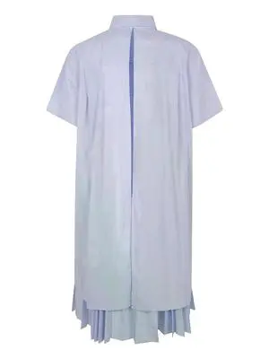 Sacai Striped Mini Dress - Blue