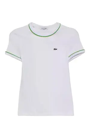 Lacoste Accent Jersey T-shirt - White