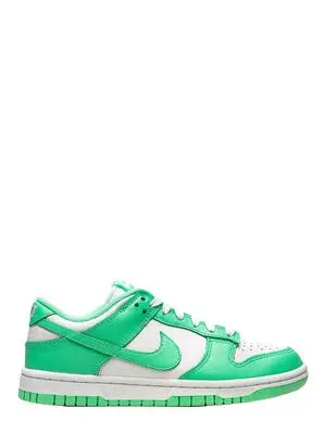 Nike Dunk Low Green Glow Sneakers - White