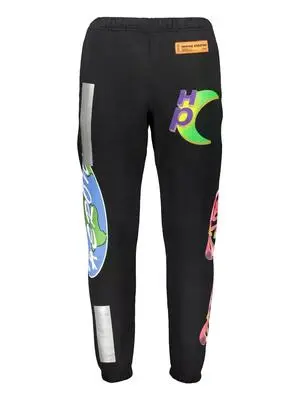 Heron Preston All-over Printed Trousers - Black