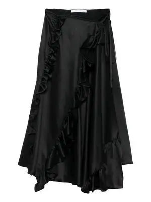 Cecilie Bahnsen Adelina Midi Skirt - Black