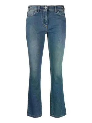 PHILOSOPHY DI LORENZO SERAFINI Mid-rise Cropped Jeans