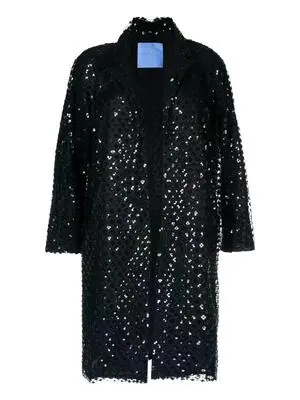 MACGRAW Sequin-embellished Jacket - Black