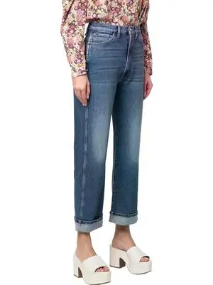 3x1 High-rise Straight-leg Jeans - Blue