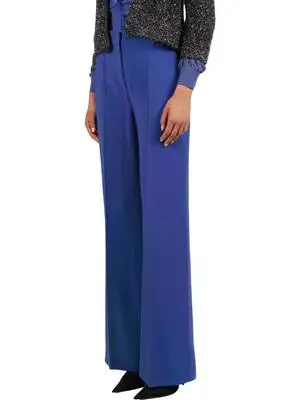 Alberta Ferretti Tailored Straight-leg Trousers - Blue