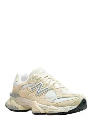 NEW BALANCE 9060 Calf Suede Sneakers - Neutrals