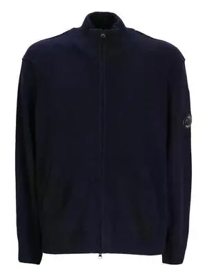 C.P. COMPANY Zipped Cardigan - Blue