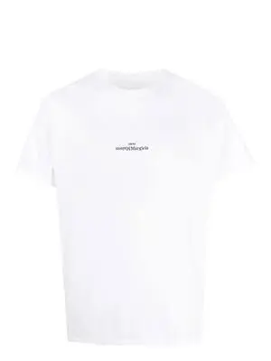 MAISON MARGIELA Logo-print T-shirt - White