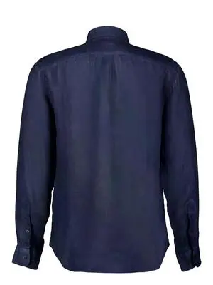 120% Lino Linen Shirt - Blue