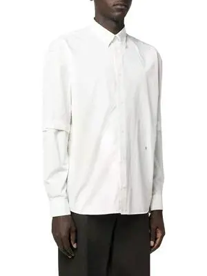 Études Studio Detachable-sleeved Cotton Shirt - Neutrals