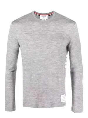 Thom Browne Wool Blend Jumper - Grey
