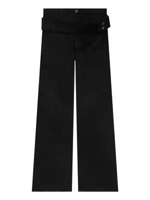COURREGES Double-belted Jeans - Blue