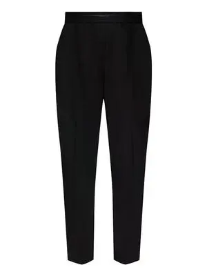 Helmut Lang Virgin Wool Trousers - Black