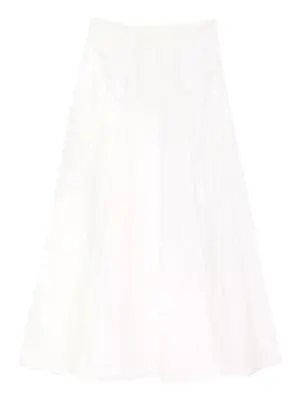 ELIE SAAB Elie Saab Poplin Midi Skirt