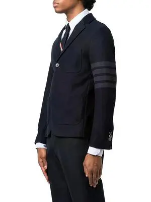 Thom Browne 4-bar Single-breasted Blazer - Blue