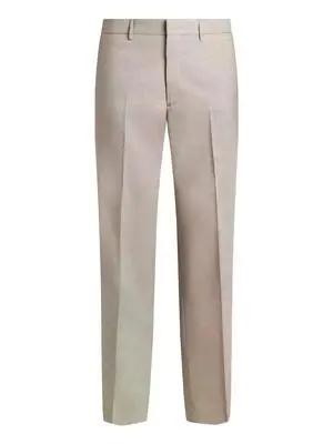 Etro Pressed-crease Trousers - Neutrals