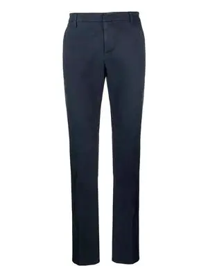 DONDUP Mid-rise Slim-fit Chinos - Blue