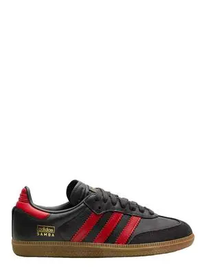Adidas Samba Og Carbon/better Scarlet Sneakers - Black