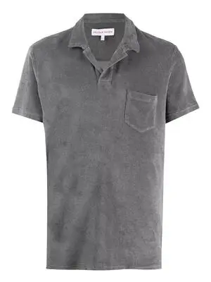 Orlebar Brown Short-sleeve Polo Shirt - Grey