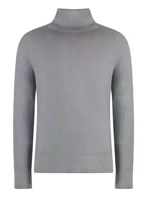 Malo Roll Neck Sweater - Grey