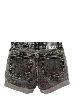 Izzue Denim Shorts - Black