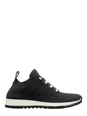 JIMMY CHOO Velczes Trainers - Black
