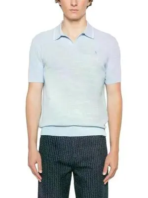 Polo Ralph Lauren Polo Pony-embroidered Polo Shirt - Blue