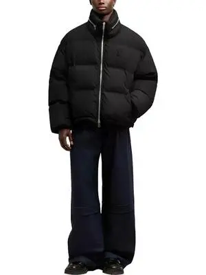 AMI Paris De Coeur Down Puffer Jacket - Black