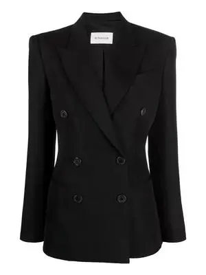 ARMARIUM ARMARIUM Myra Double-Breasted Wool Blazer