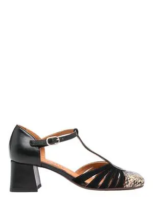Chie Mihara Buckle-fastening Ankle Strap Pumps - Black