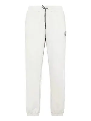 PLEIN SPORT Logo-patch Track Pants - Grey